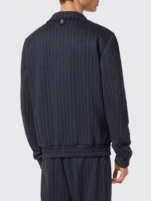 BILLIONAIRE Striped Zip-up Jacket