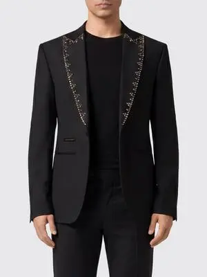 Philipp Plein Embellished Blazer - Black