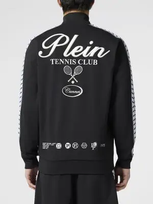 Philipp Plein Zip-up Jacket With Tennis Graphics