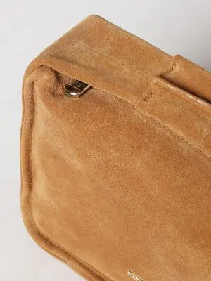 Patrizia Pepe Suede Mini Bag - Brown