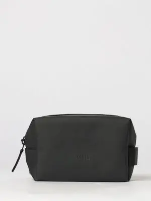 Rains Waterproof Travel Beauty Case With Zip And Side Handle Black