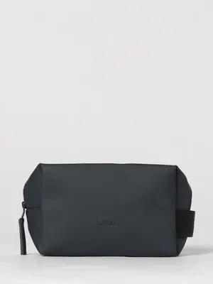 Rains Waterproof Travel Beauty Case With Zip And Side Handle Navy