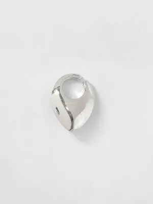 PANCONESI Spada Teardrop Ear Cuff - Silver