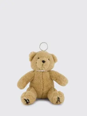 Palm Angels Teddy Bear Fleece Keychain - Brown
