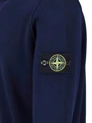 Stone Island Compass" Sweater - Blue