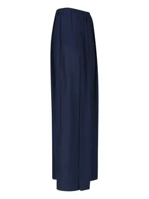 THE FRANKIE SHOP Elie Fluid Maxi Skirt - Blue
