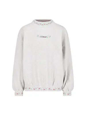 Polo Ralph Lauren Cotton Logo Sweatshirt By - Gray