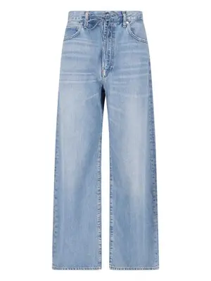 FRAME The Bow Straight Jeans - Light Blue