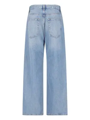FRAME The Bow Straight Jeans - Light Blue