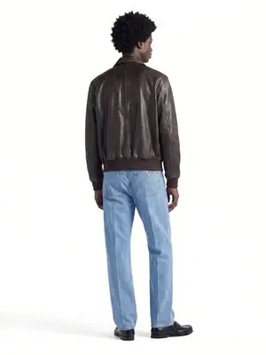 Valentino Garavani Vgold" Straight Leg Jeans