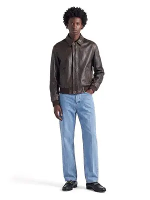 Valentino Garavani Vgold" Straight Leg Jeans