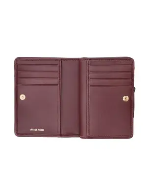 Miu Miu Quilted Nappa Wallet