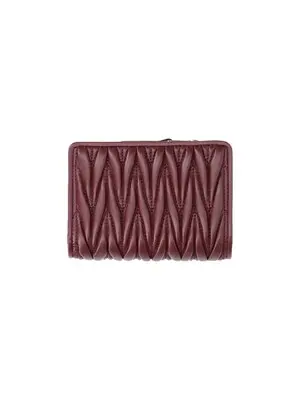 Miu Miu Quilted Nappa Wallet