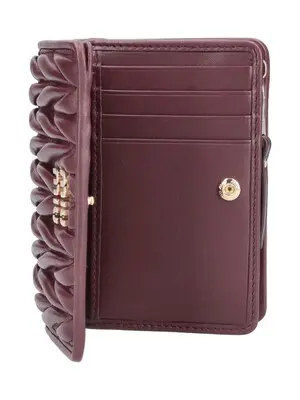 Miu Miu Quilted Nappa Wallet