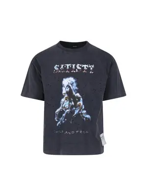 Satisfy Crewneck T-shirts For Men