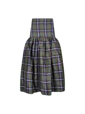Paloma Wool Oldy" Maxi Skirt With Check Pattern