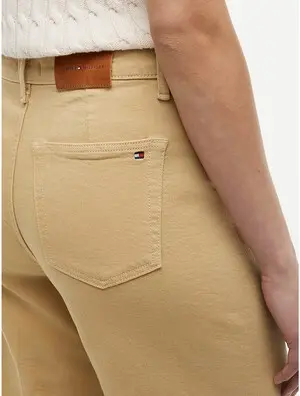 Tommy Hilfiger Cropped Wide Leg Jeans