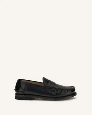 Premiata Arnold Loafers In Calfskin Leather
