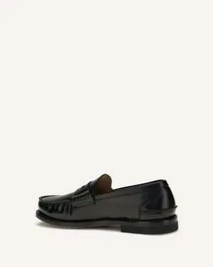 Premiata Arnold Loafers In Calfskin Leather