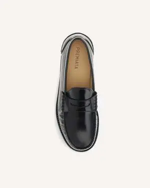 Premiata Arnold Loafers In Calfskin Leather