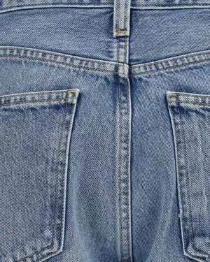 AGOLDE Wide-leg Creased Jeans