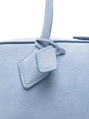 Alaïa Le Teckel Medium Leather Shoulder Bag - Blue
