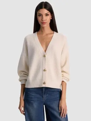 Alice + Olivia Atticus Cashmere Cardigan