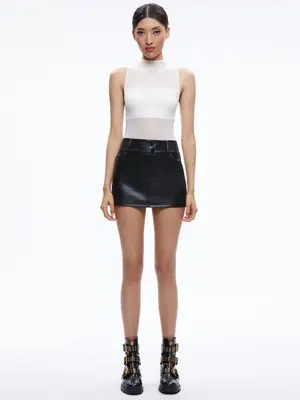 Alice + Olivia Nichol Bodysuit - Ecru