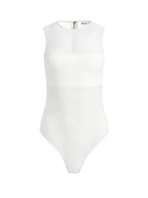 Alice + Olivia Nichol Bodysuit - Ecru