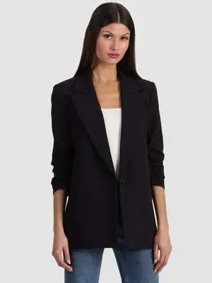 Alice + Olivia Denny Boyfriend Blazer - Black