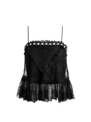 Alice + Olivia Alessia Lace Top