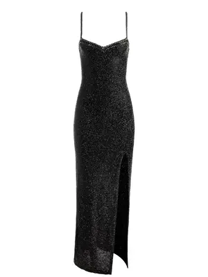 Alice + Olivia Nina Embellished Maxi Dress