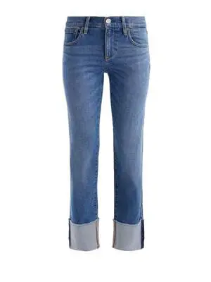 Alice + Olivia Abilene Cuffed Jean