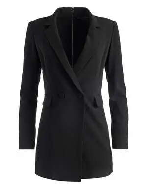 Alice + Olivia Breann Fitted Blazer - Black