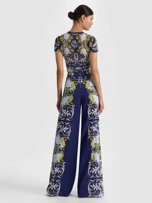 Alice + Olivia Athena Wide Leg Pants