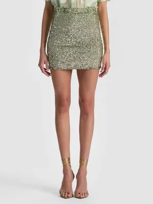 Alice + Olivia Ramos Sequin Mini Skirt