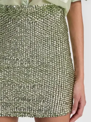Alice + Olivia Ramos Sequin Mini Skirt