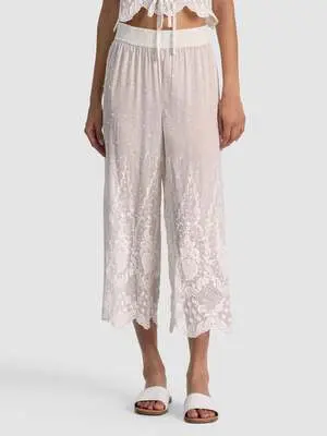 Alice + Olivia Elba Pull-on Ankle Pants