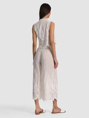 Alice + Olivia Elba Pull-on Ankle Pants