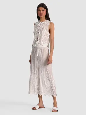 Alice + Olivia Elba Pull-on Ankle Pants