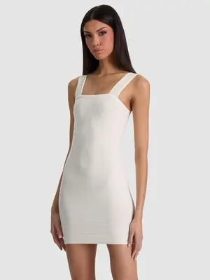 Alice + Olivia Jodie Bandage Mini Dress