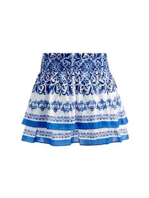 Alice + Olivia Bethie Ruffle Mini Skort