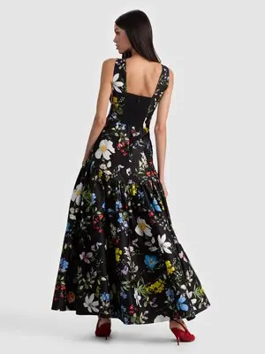 Alice + Olivia Lila Structured Ballgown