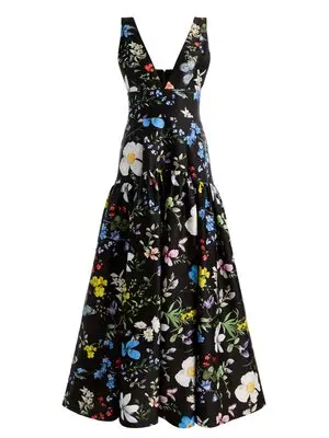Alice + Olivia Lila Structured Ballgown