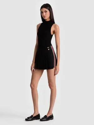 Alice + Olivia Noah Skort With Side Stripe Detail