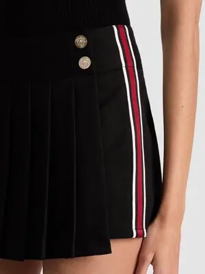 Alice + Olivia Noah Skort With Side Stripe Detail
