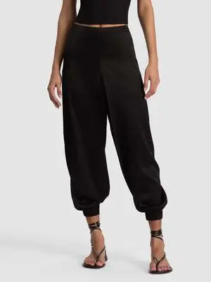 Alice + Olivia Declan Pull-on Genie Pants - Black