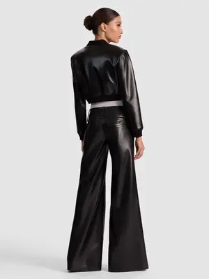 Alice + Olivia Barton Vegan Bomber Jacket