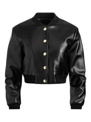 Alice + Olivia Barton Vegan Bomber Jacket