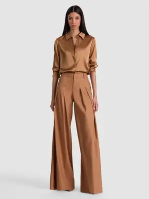 Alice + Olivia Brady Silk Blouse